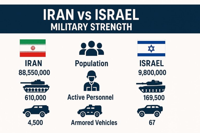 Who’s More Powerful? Israel vs Iran 2025 Military Strength Revealed ...